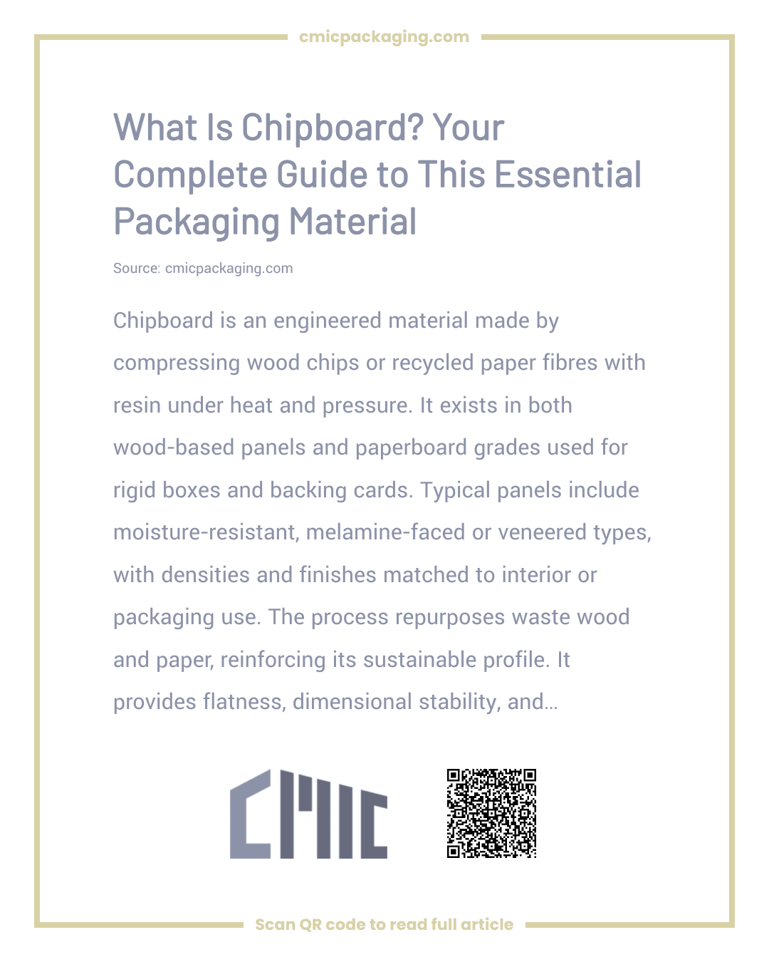 What Is Chipboard? Your Complete Guide to This Essential Packaging ...